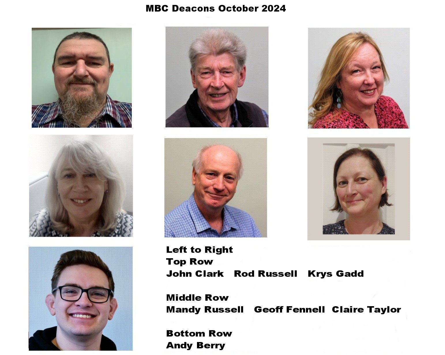 Leadership Team – Moortown Baptist Church