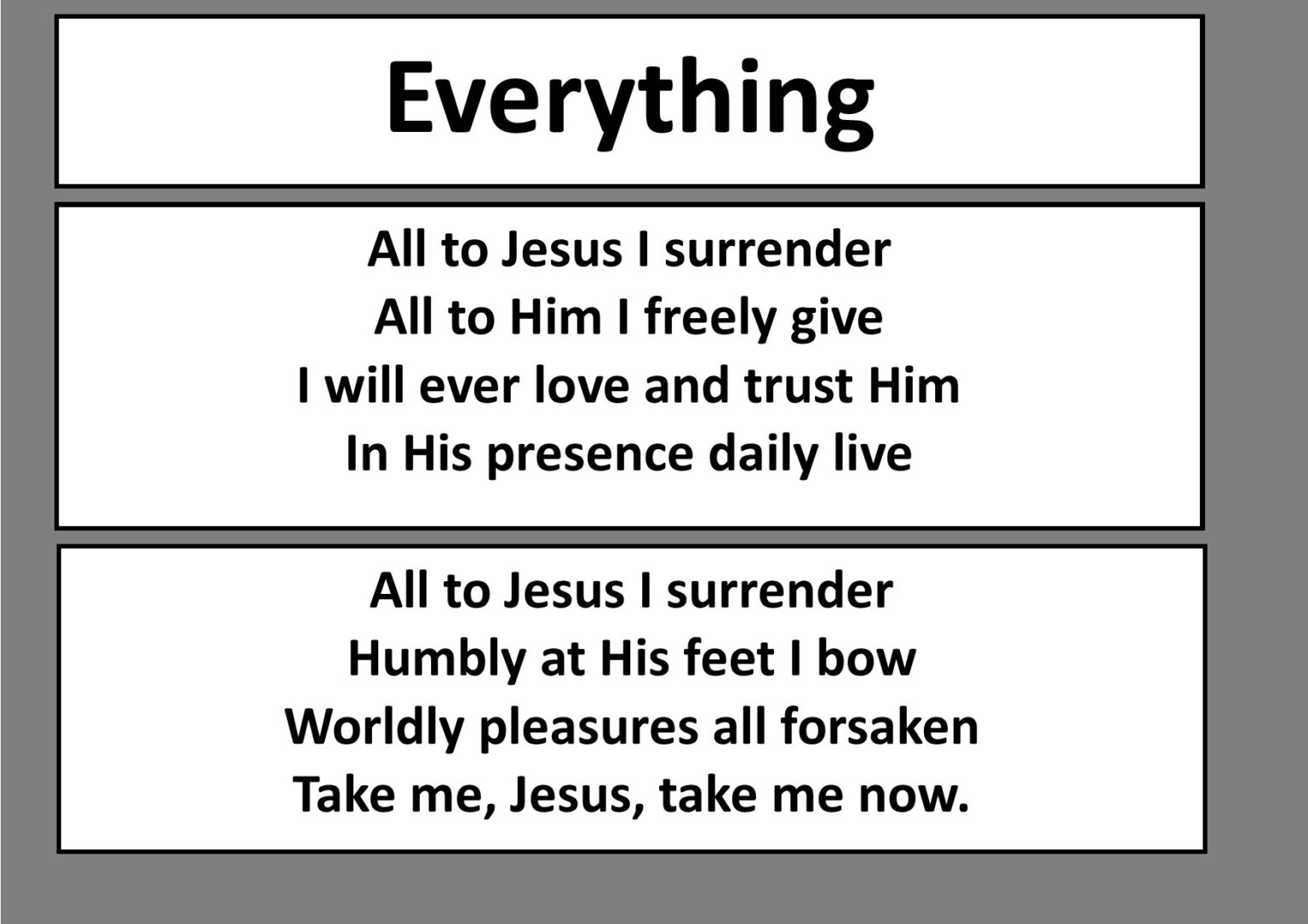 Jane Coates – Thoughts and Prayers – Everything – Moortown Baptist Church